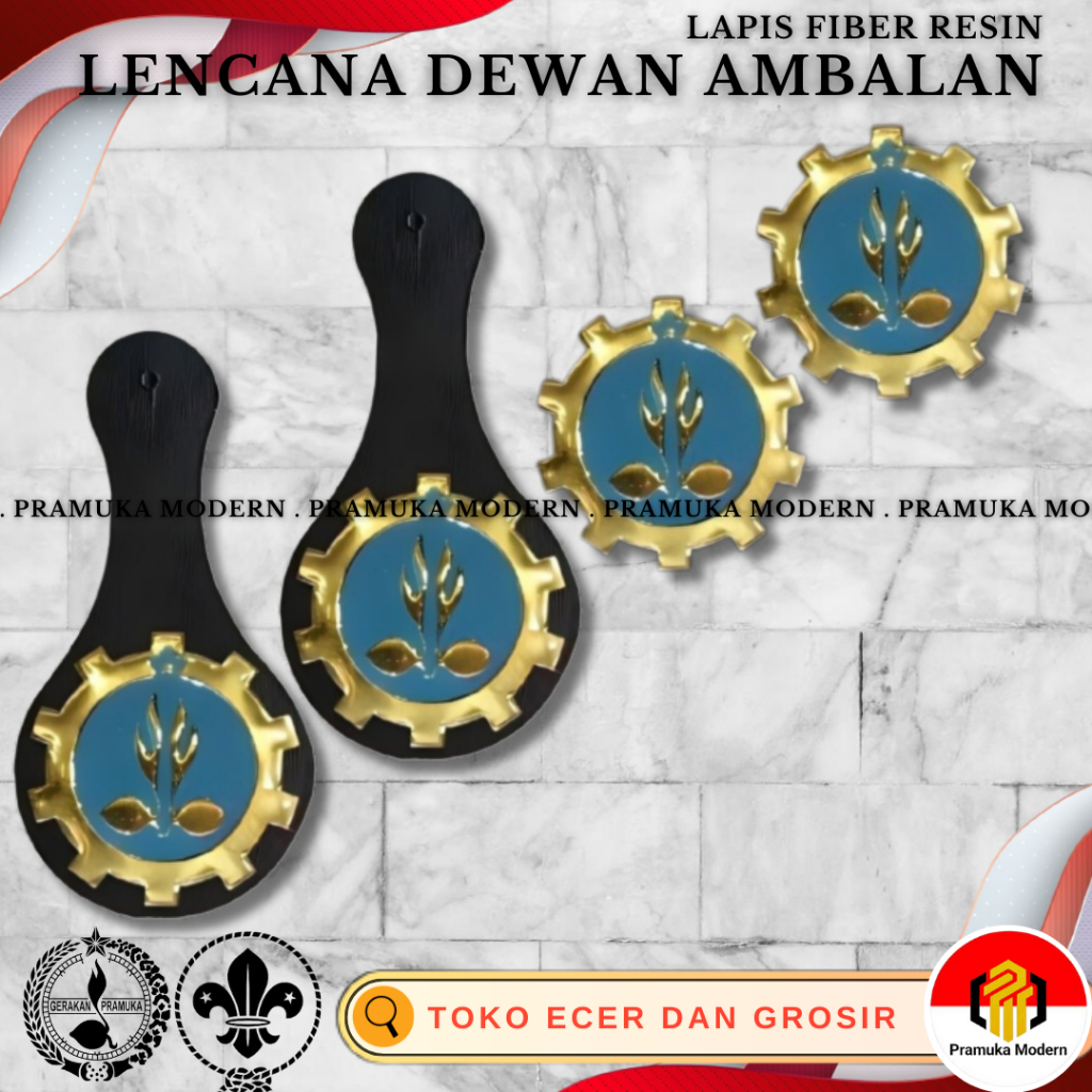 Jual Lencana Dewan Ambalan putra putri / tanda jabatan dewan ambalan ...
