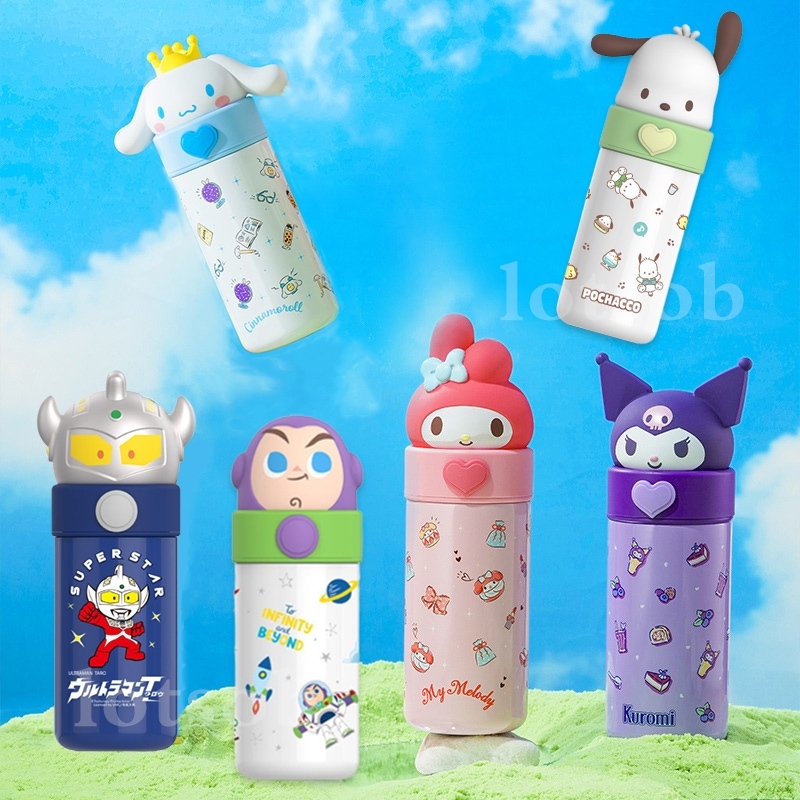 Jual Botol Minum Termos Stainless Anak Motif Karakter Sanrio Melody Cinnamoroll Vacuum Flask ...