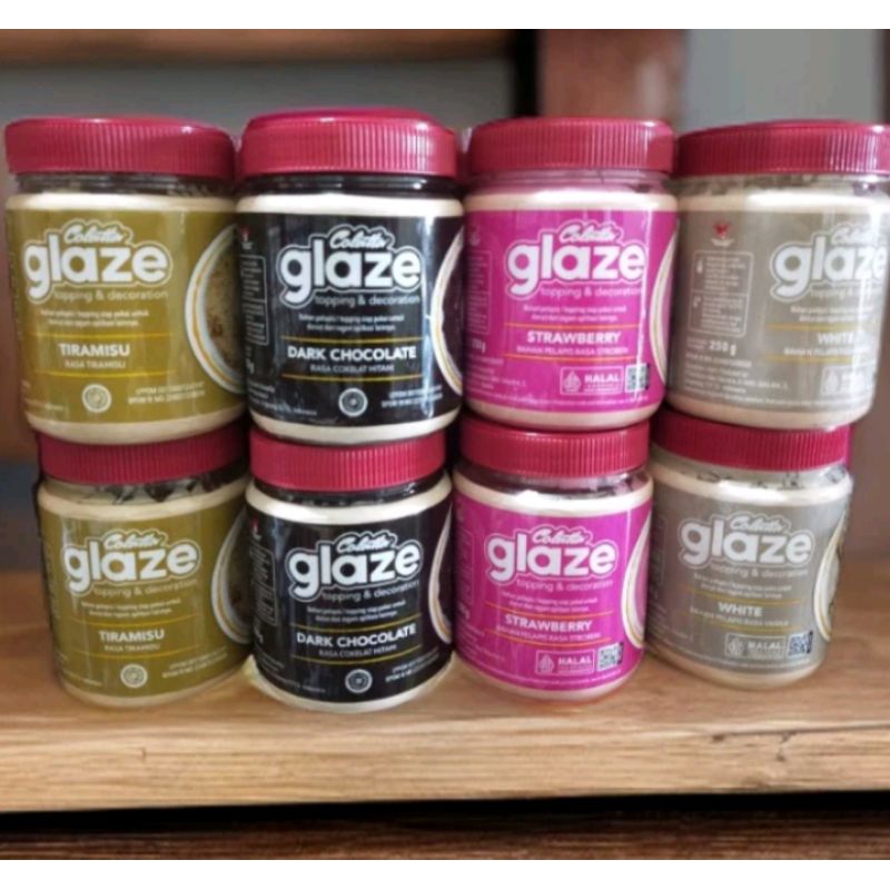 Jual Colatta Glaze Rasa Dark Cokelat,Tiramisu, Strawberry & White ...