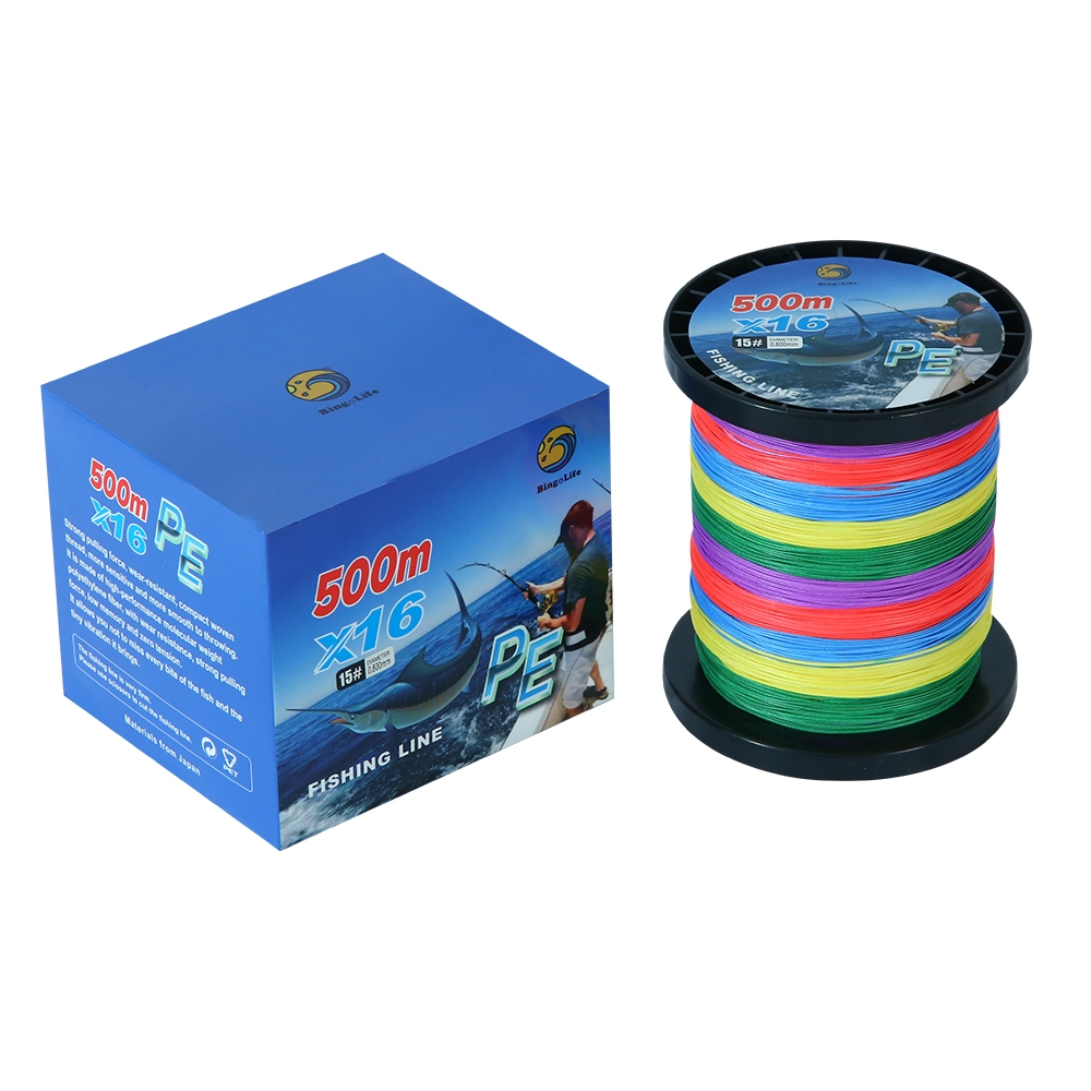 Jual Senar PE X16 0.8mm 100kg Memancing Perahu 15# 220lb Senar Pancing ...