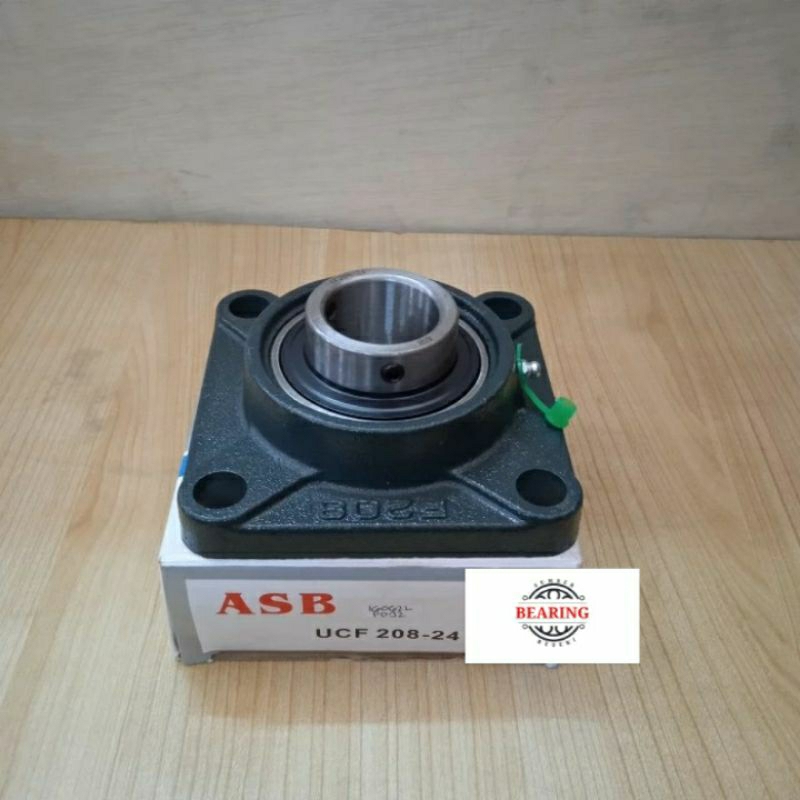 Jual BEARING PILLOW BLOCK UCF 208-24 ASB / F208-24 ASB ( AS 38.1 MM) | Shopee Indonesia