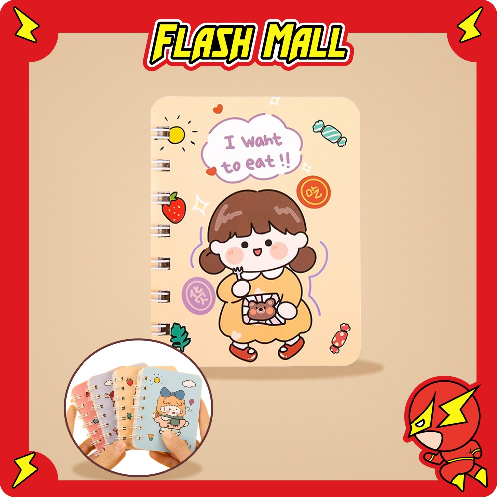 Jual FLASHmall Notebook Mini A7 Buku Kecil Catatan Scrapbook Mini Buku ...