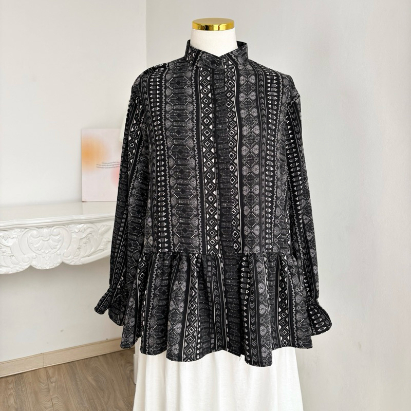 Jual Ghamara hijab • LUNA BLOUSE | korean blouse | blouse lebaran ...