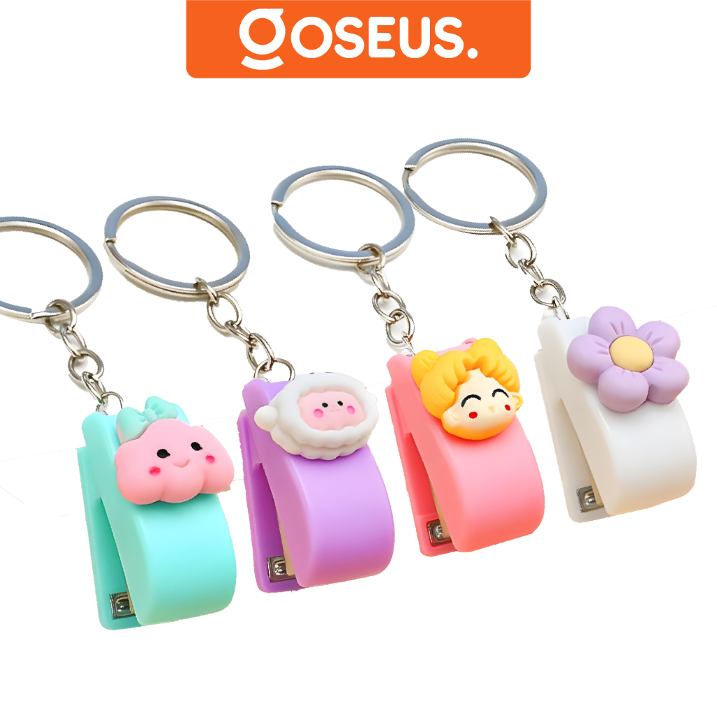 Jual Gantungan Steples Mini Karakter Lucu Stapler Souvenir Hekter ...