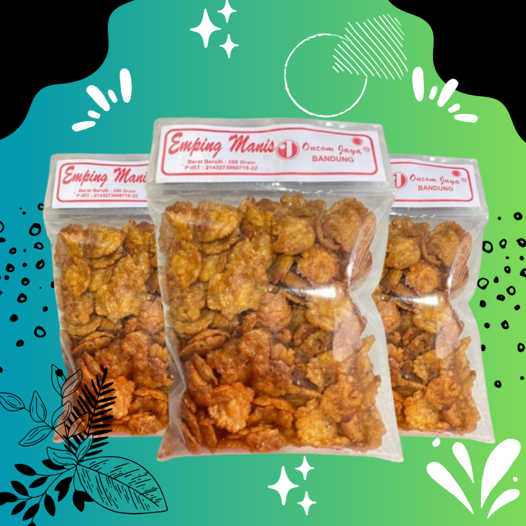 Jual Oncom Jaya Emping Manis | Shopee Indonesia