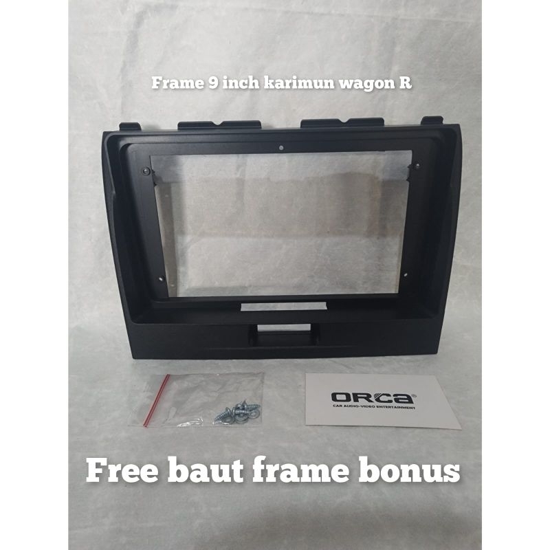 Jual frame head unit android 9 inch mobil suzuki karimun wagon R ...