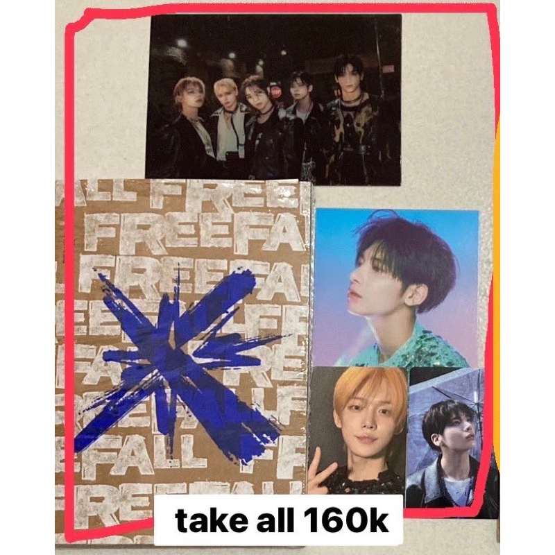 Jual TXT ALBUM FREEFALL UNSEALED FULLSET GRAVITY VER TAEHYUN HUENINGKAI PC YEONJUN BEOMGYU WEV ...