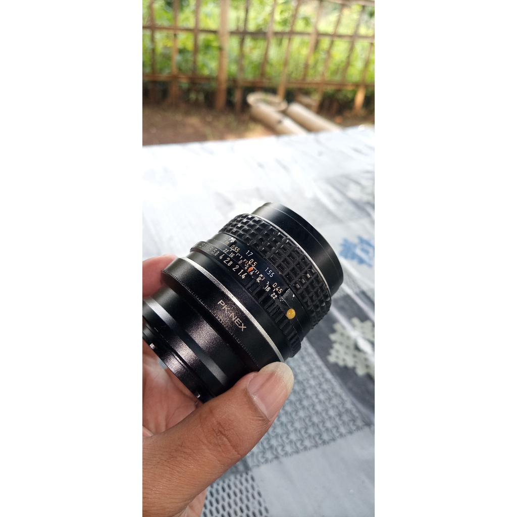 Jual Lensa Manual Pentax SMC 50mm F1.4 Super Bokeh | Shopee Indonesia