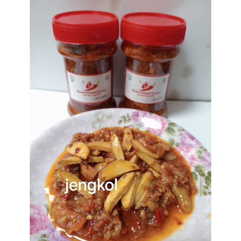 Jual SAMBAL CUMI KEMASAN BOTOL 150 GRAM / 200 GRAM | Shopee Indonesia