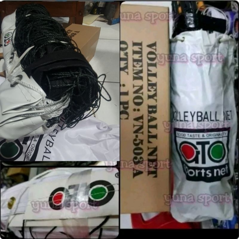 Jual NET VOLI GTO VN - 503 A ORIGINAL ASLI VOLLEYBALL VOLLY JARING ...
