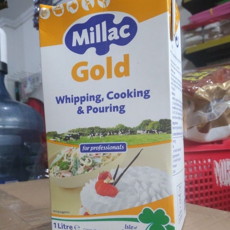 Jual Murah Banget LANGSUNG KIRIM whipping cream milac gold cooking ...