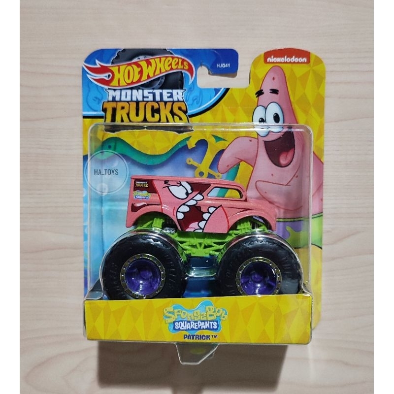 Jual Hot Wheels Monster Trucks Patrick Character | Shopee Indonesia