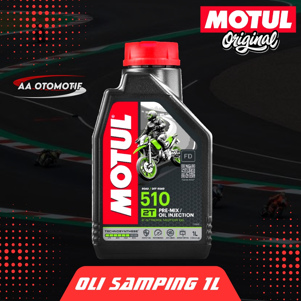 Jual MOTUL 510 POWERLUBE 2T 1 LT OLI SAMPING MOTOR NINJA VESPA SATRIA ...