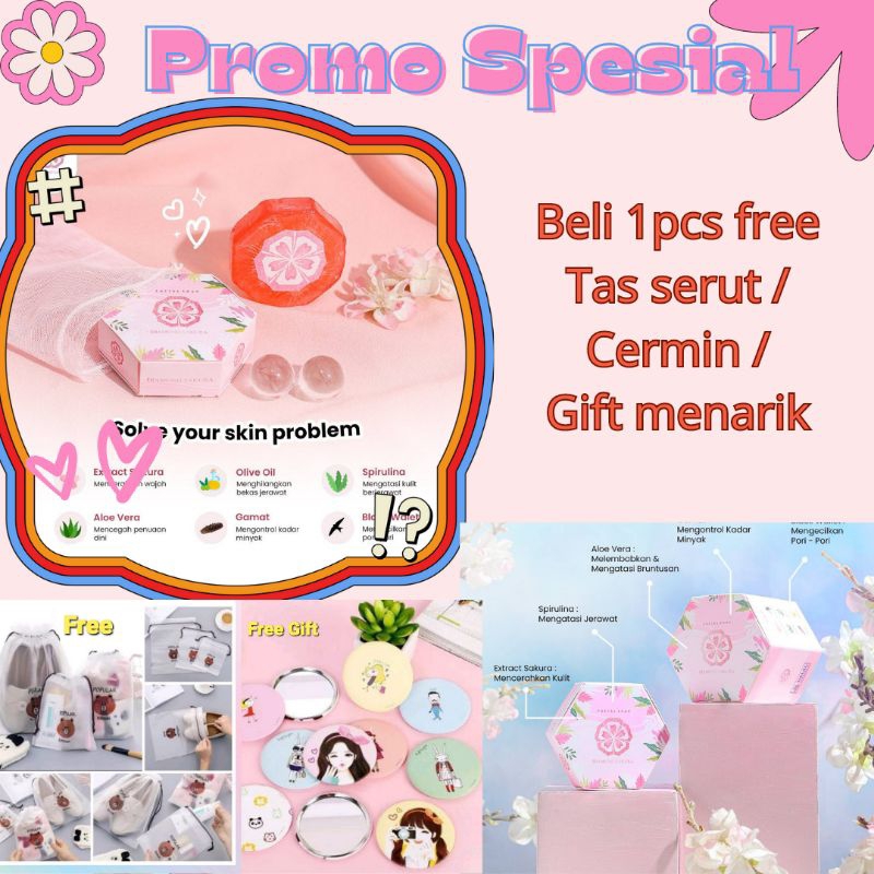 Jual Sabun Diamond Sakura || Facial soap Diamond Sakura || Original ...