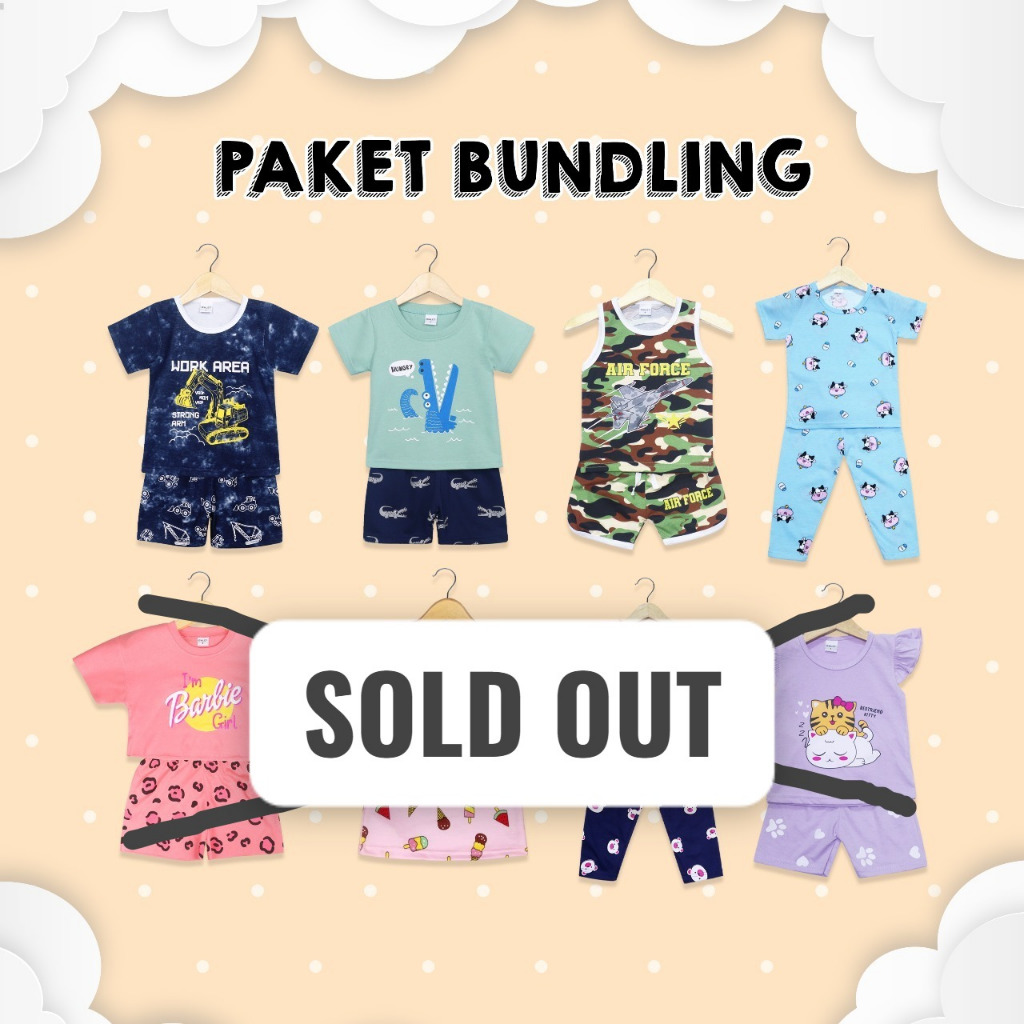 Jual PAKET HEMAT / PAKET BUNDLING SETELAN ANAK / PAKET BUNDLE 4PCS ...
