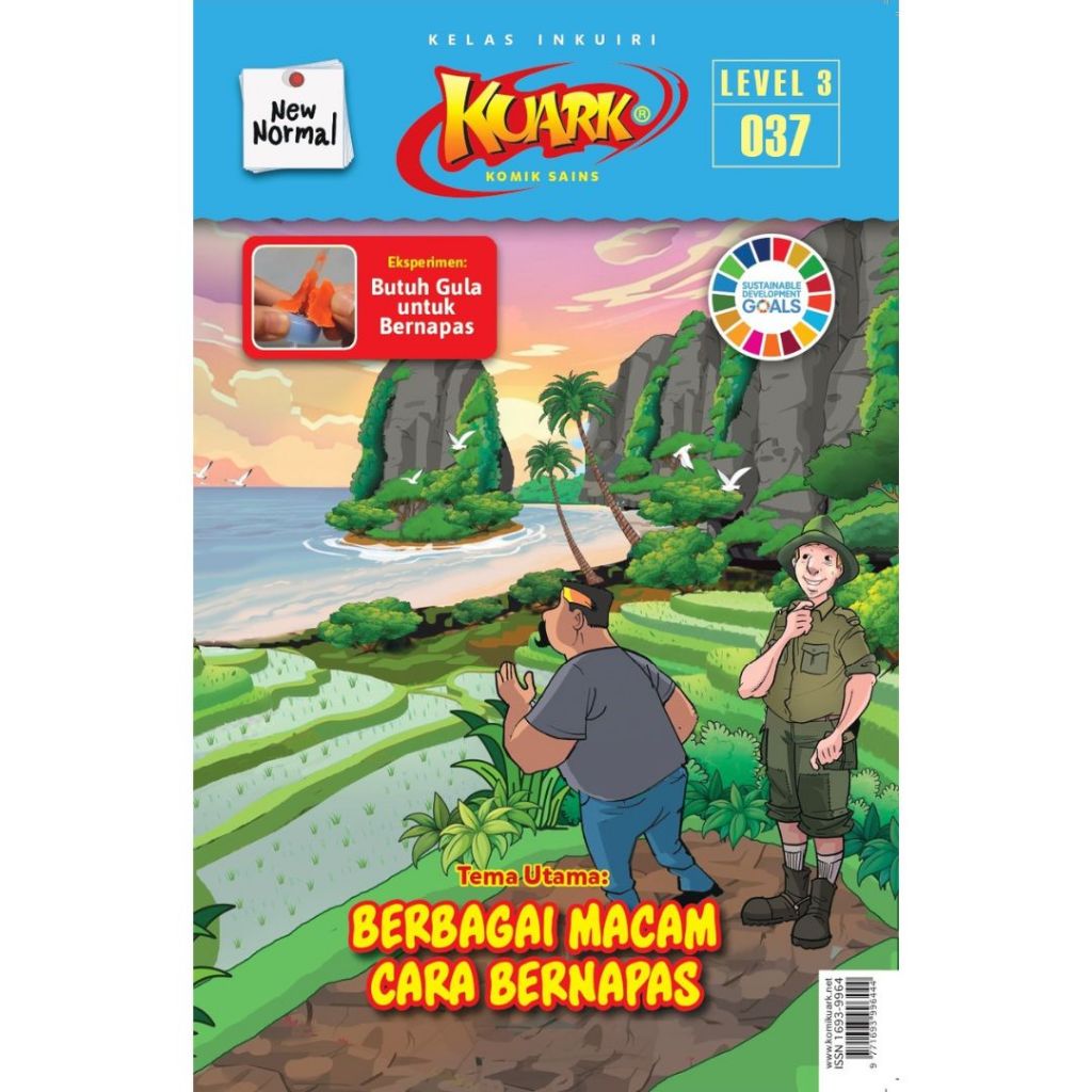 Jual KUARK Komik Sains Level III Nomor 037 New Normal - Materi OSK 2024 ...