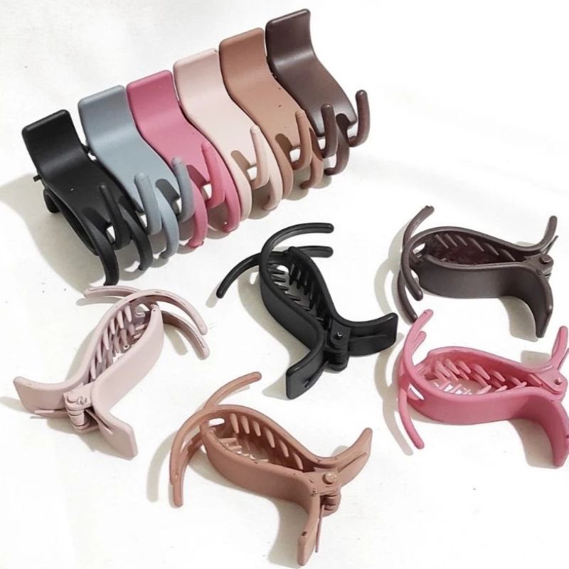 Jual Jepit rambut salon model ikan warna dof isi 12 pcs | Shopee Indonesia