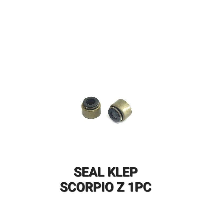 Jual Seal Klep Scorpio (Harga Per Set Isi 2) - Sil Siel Karet Batang Klip Valve Stem Yamaha ...