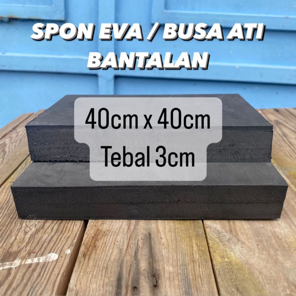 Jual spon Eva / busa ati bantalan amplas / busa karet spon bantalan ...