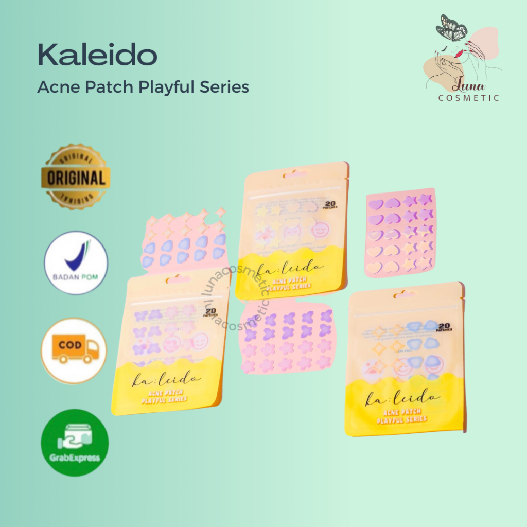 Jual KALEIDO Acne Patch Playful Series | Sticker jerawat | pimple acne ...