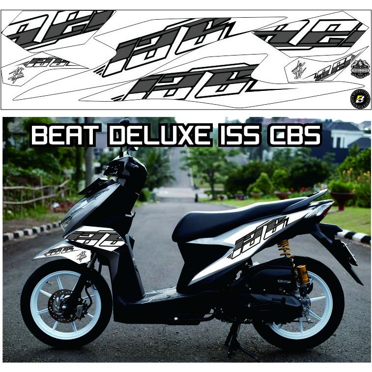 Jual STRIPING HONDA BEAT DELUXE ISS CBS VARIASI / STRIPING POLET BODY ...