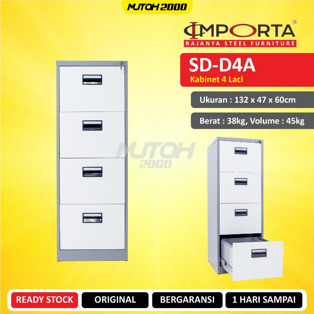 Jual Lemari arsip lemari besi filling cabinet - IMPORTA SD-D4A MS ...