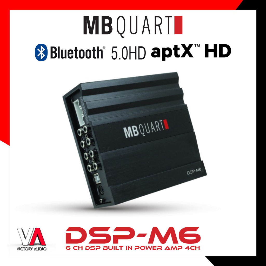 Jual Digital Sound Processor MB Quart DSP-M6 DSP 6 Channel Built in Power Amplifier 4 Channel ...