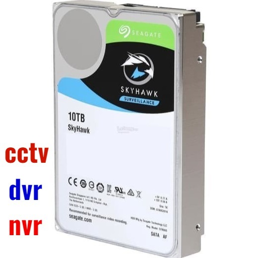 Jual ( COD ) hardisk 10tb Seagate Skyhawk for cctv dvr nvr/hdd 10tb ...