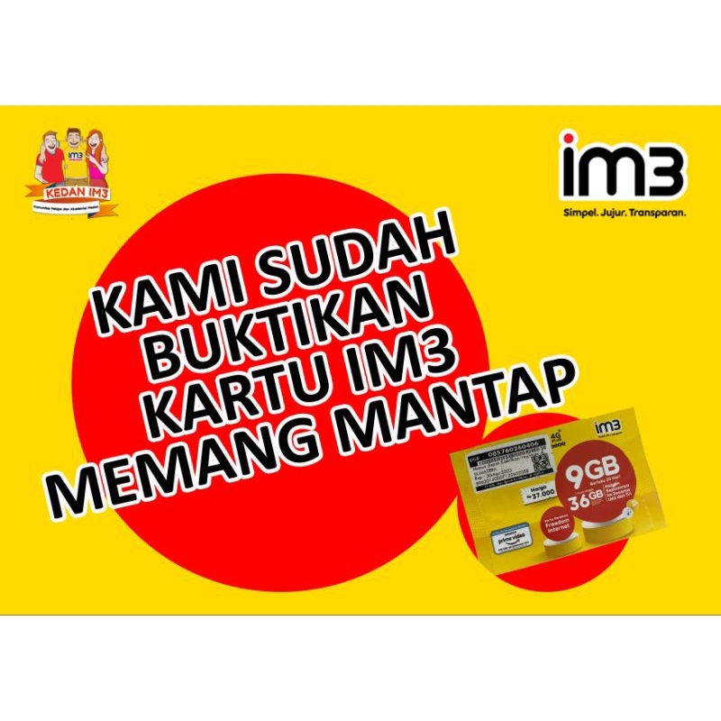 Jual KARTU PAKET IM3 PROMO RAMADHAN 30GB 30HARI | Shopee Indonesia