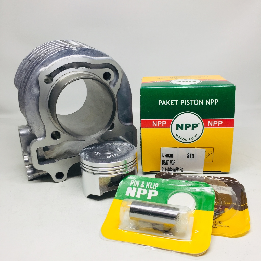 Jual NPP / MLKUNL Cylinder Blok + Piston kit BEAT ESP BEAT POP k44 ...