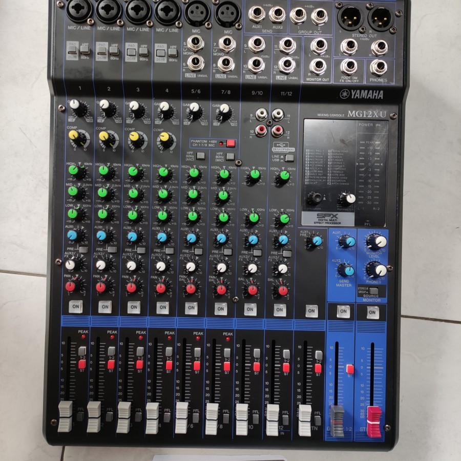 Jual Mixer Yamaha MG 12 XU - 12 Channel MG12 XU MG 12 XU | Shopee Indonesia