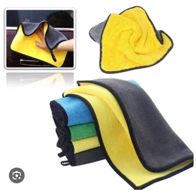 Jual kain Lap Microfiber mobil dan motor lap microfiber 30x30 | Shopee ...