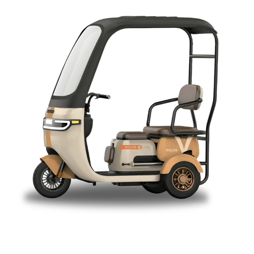 Jual Sepeda Listrik Roda Tiga Solos LT-60 Dengan Tutupan Atas Anti ...