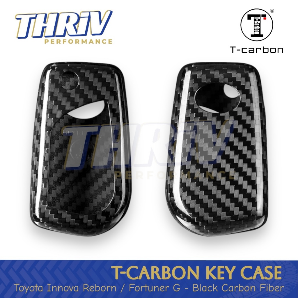 Jual T-Carbon Key Cover Casing Kunci Toyota Innova Reborn / Fortuner G ...