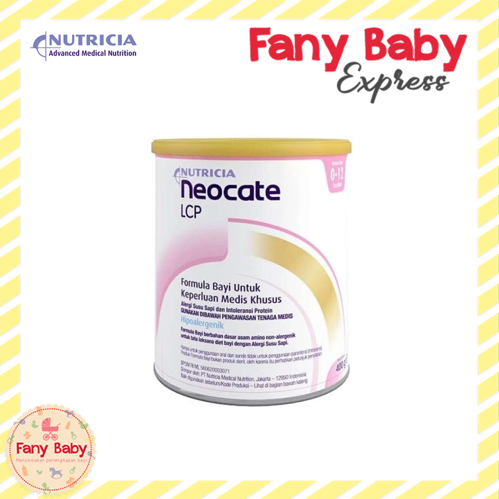 Jual NUTRICIA NEOCATE LCP 400G | ALERGI SUSU SAPI | Shopee Indonesia