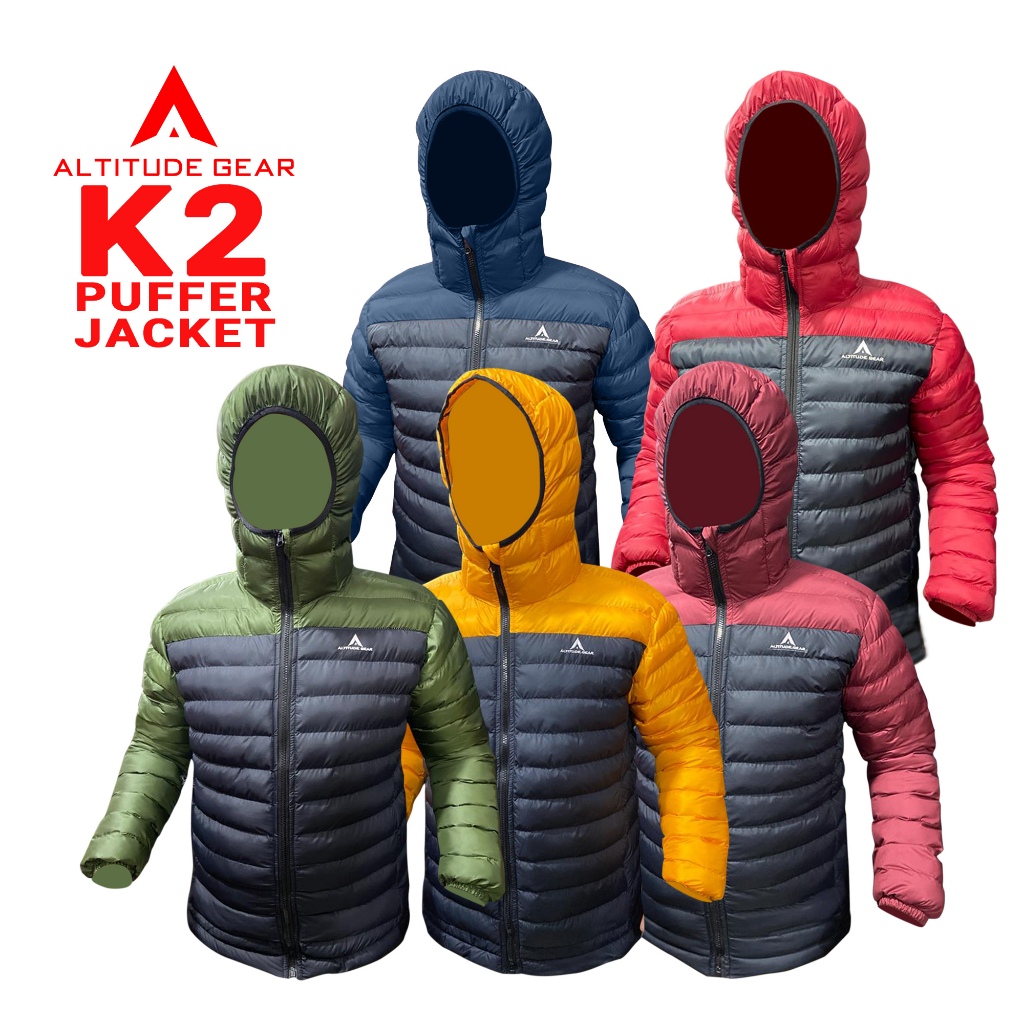 Jual Jaket Gunung Pria Wanita Altitude Gear K2 Puffer Gelembung Dacron ...