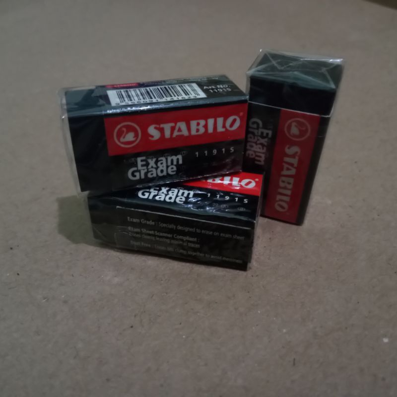 Jual Penghapus Stabilo Exam Grade hitam | Shopee Indonesia