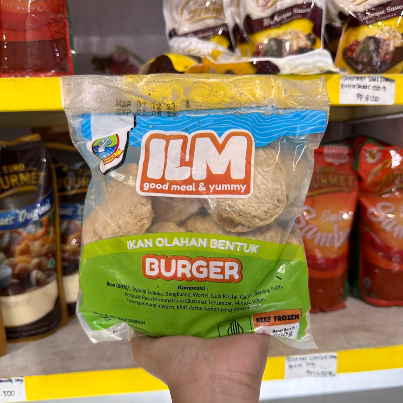 Jual ILM tempura burger 500g | Shopee Indonesia