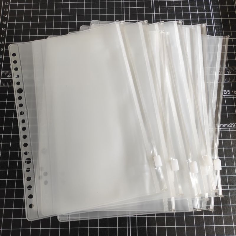 Jual A5 ring 20 Ziplock Kantong PVC Binder | Shopee Indonesia