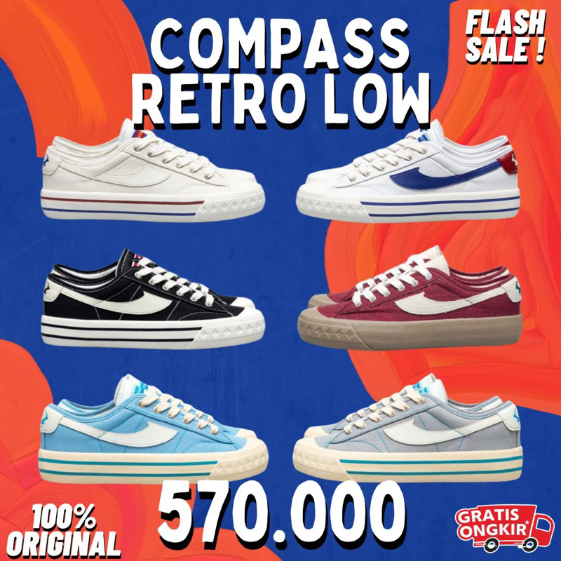 Jual [ORIGINAL] COMPASS RETROGRADE LOW | Shopee Indonesia