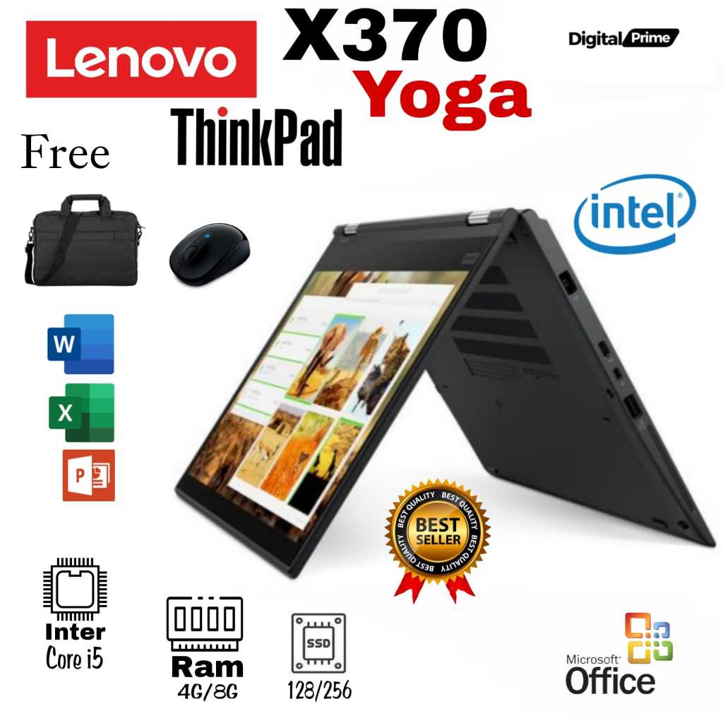 Jual Lenovo thinkpad X370 yoga Core i7 16gb RAM 512gb SSD touchscreen ...