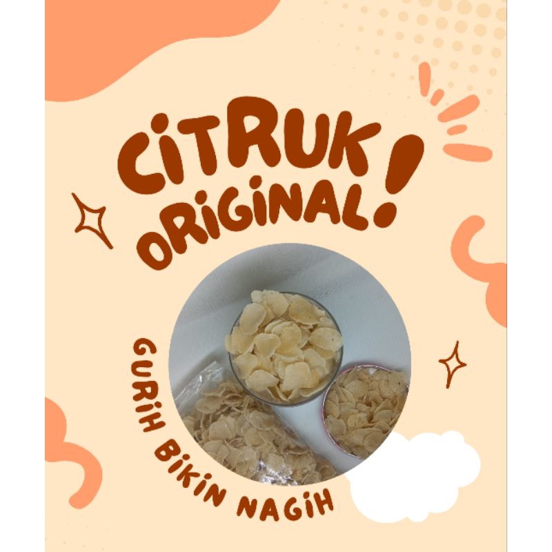 Jual CITRUK KHAS TASIKMALAYA BERAT 250gram/ MORING MURAH ENAK | Shopee ...