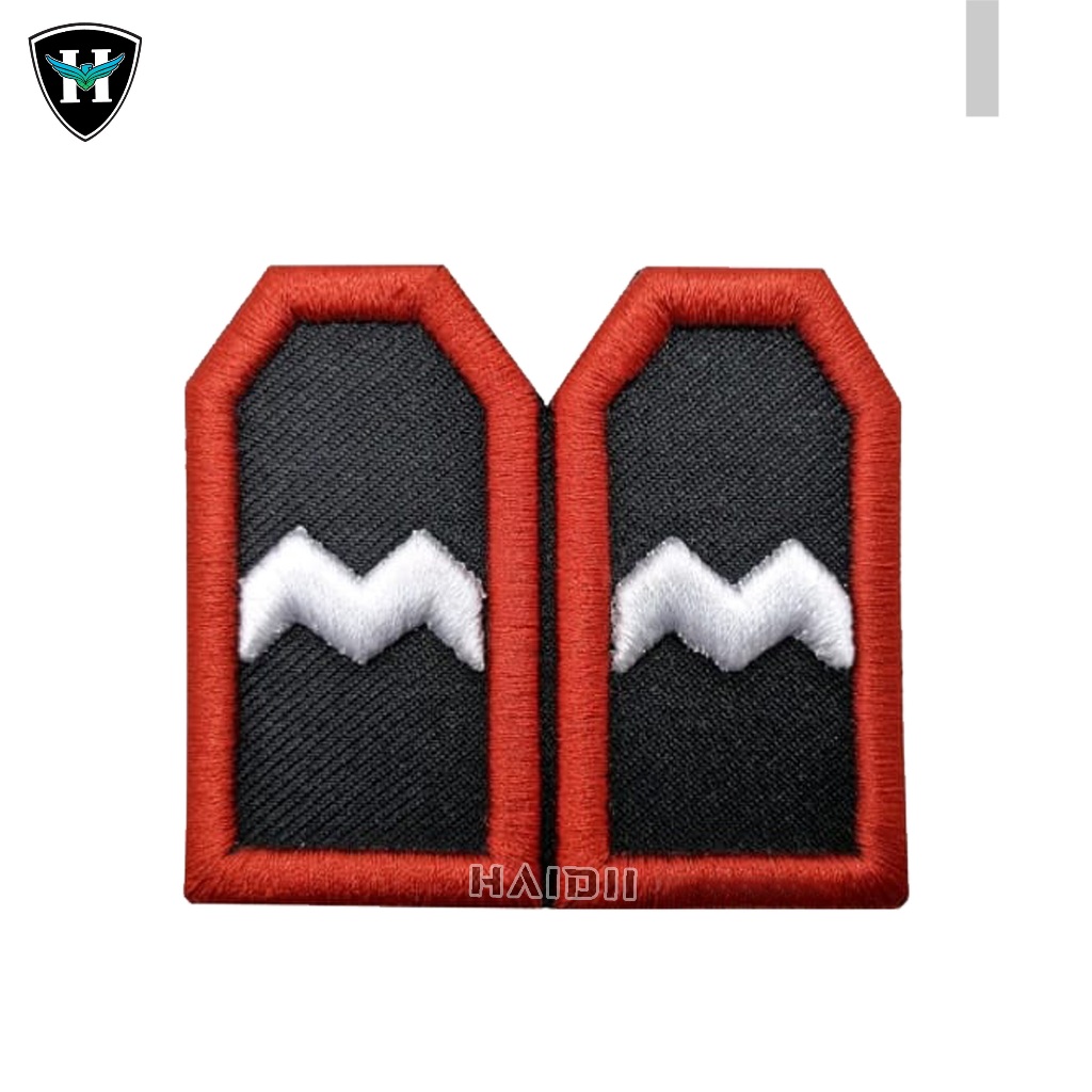 Jual Pangkat Pdl Bordir / Pangkat Aipda / Pangkat Aiptu / Bordir Timbul ...