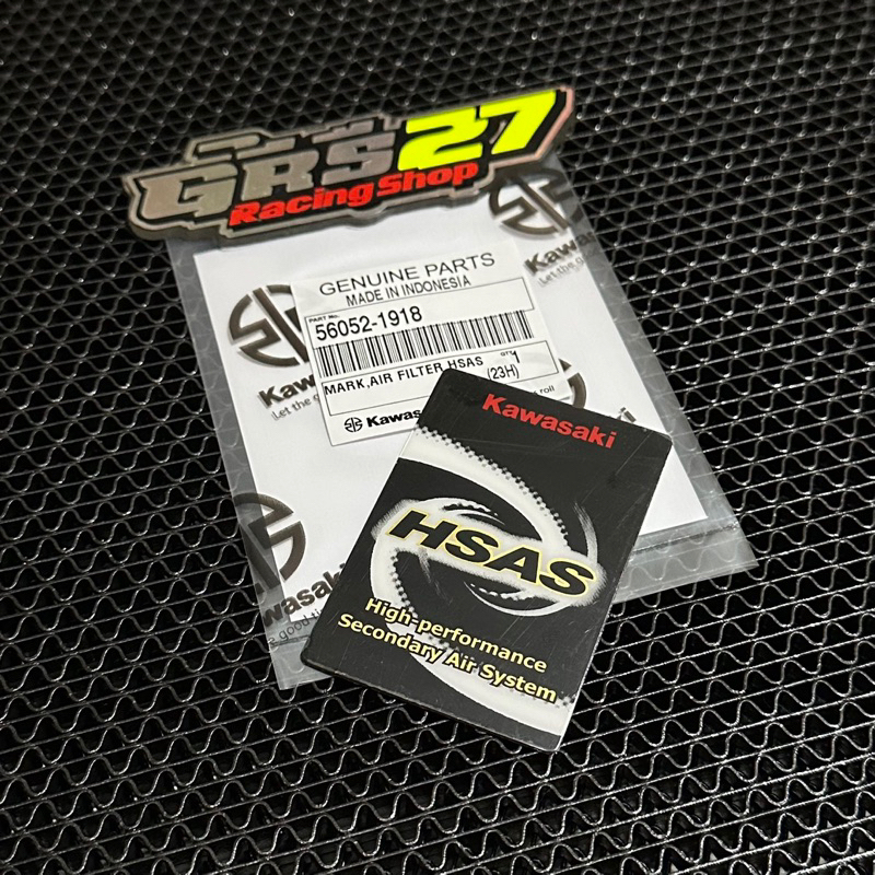 Jual STICKER STIKER LABEL TABUNG KOTAK HSAS NINJA R SS RR NEW OLD ZX ...