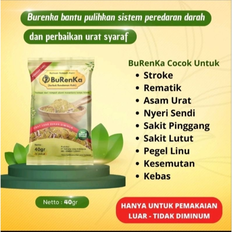 Jual Burenka SERBUK Rendaman Kaki ORIGINAL ASLI ( KEMASAN BARU ) | Shopee Indonesia