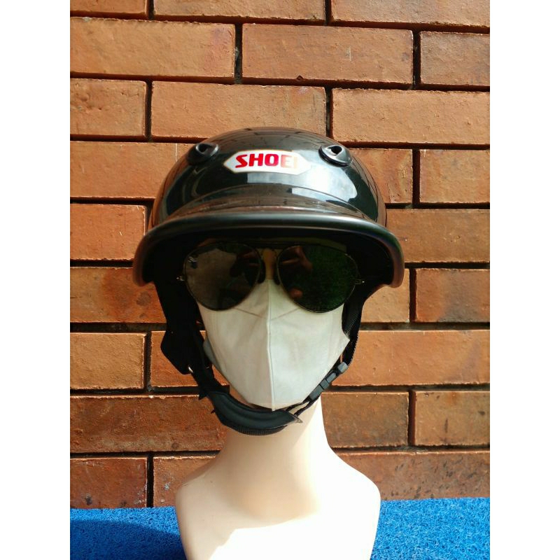 Jual HELM CLASSIK JADUL VINTAGE MODEL HELM ASTREA GRAND MERK SHOEI ...