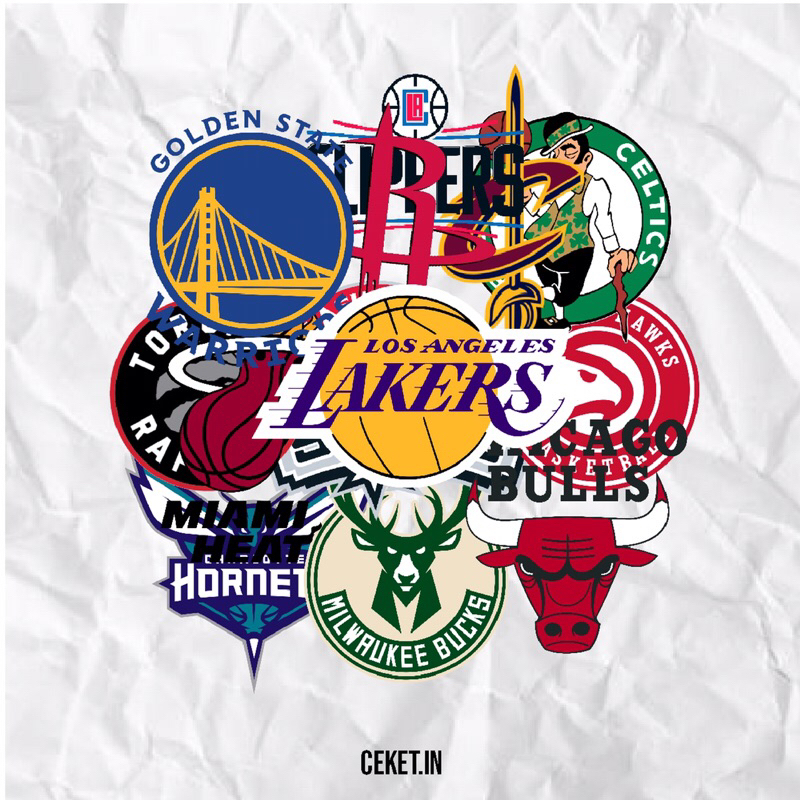 Jual NBA Team Sticker Pack | Shopee Indonesia