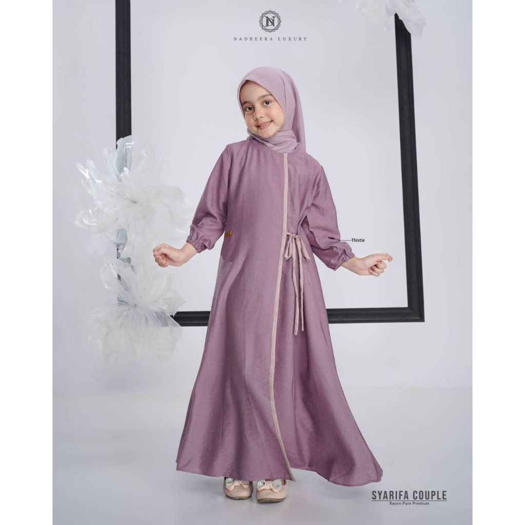 Jual SYARIFA DRES KIDS BY NADHEERA LUXURY | Shopee Indonesia