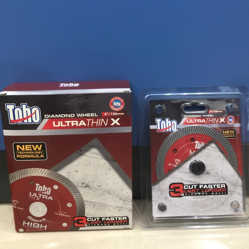 Jual Diamond Wheel TOHO Ultra Thin X 4" | DW Toho 4 Inch | Mata Potong ...