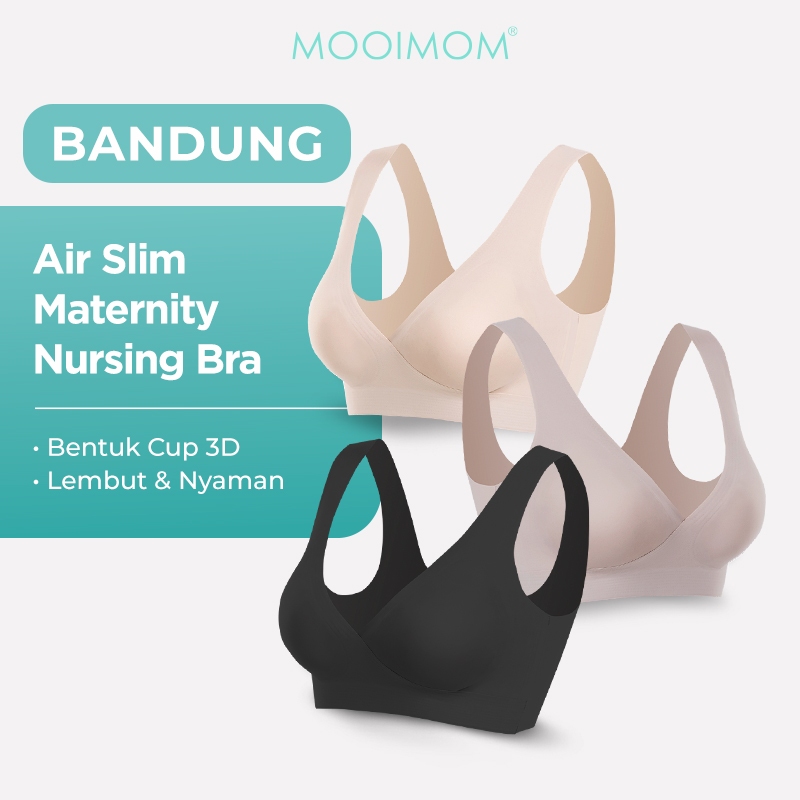 Jual MOOIMOM Basic Bra Hamil & Menyusui Air Slim Maternity & Nursing Bra | Shopee Indonesia
